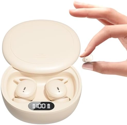 Amazon.com: Wireless Small Mini Invisible Comfortable Earbuds Wireless ...