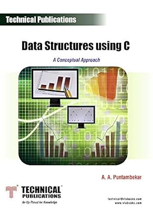 Data Structures using C - A Conceptual Approach eBook : A.A.PUNTAMBEKAR ...