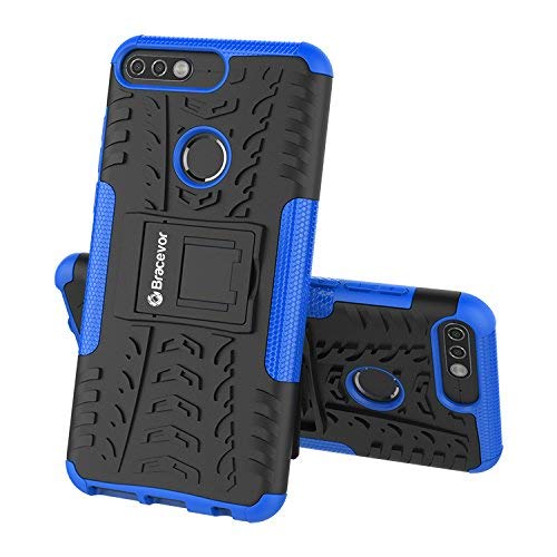 Bracevor HON7CDKSBU Back Case Cover with Kickstand for Huawei Honor 7C ...