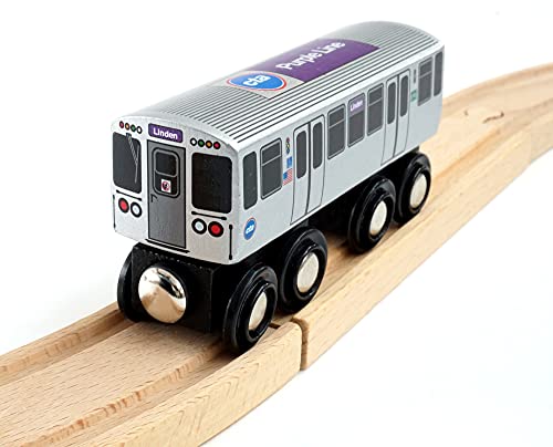 MUNI PALS Chicago Transit Authority Wooden Railway Purple Line–Child ...