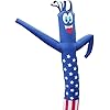 Amazon.com : 20ft Inflatable Tube Man Guy Puppet Dancer - American Flag ...