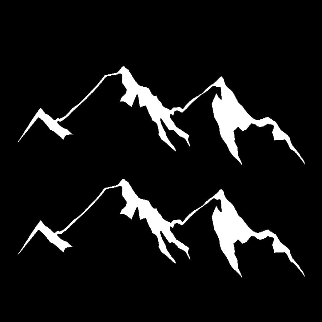 Amazon.com - Mountain Vinyl Decal Sticker Mountain Tops Range Cars ...