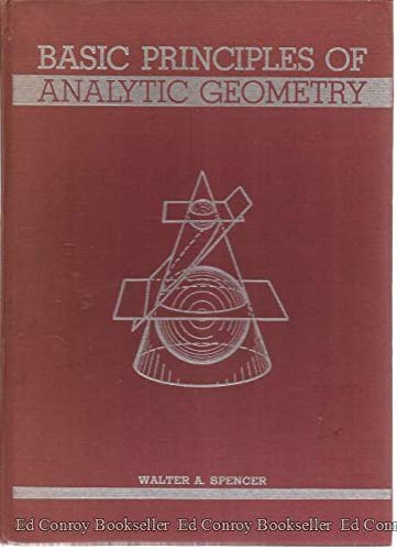 Amazon.co.jp: Basic Principles of Analytic Geometry : 本