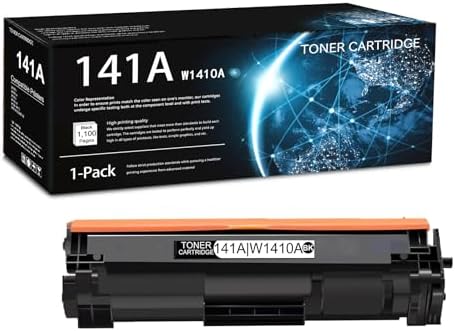 Amazon.com: 1 Pack 141A Black Toner Cartridge (with Chip) | Replacement ...