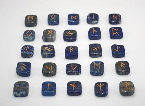 Amazon.com: Auras by Osiris - Rune Gemstones Set with Engraved Elder ...