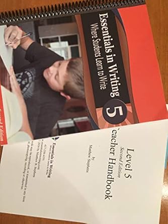 Essentials in Writing: Where Students Learn to Write Level 5: unknown ...
