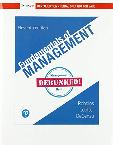 Fundamentals of Management 11 Edition – Twin Sea Star