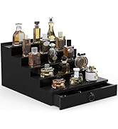 Amazon.com: upcessory Cologne Organizer for Men, 3 Tier Wood Perfume ...