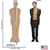 Amazon.com: Cardboard People Dwight Schrute Life Size Cardboard Cutout ...