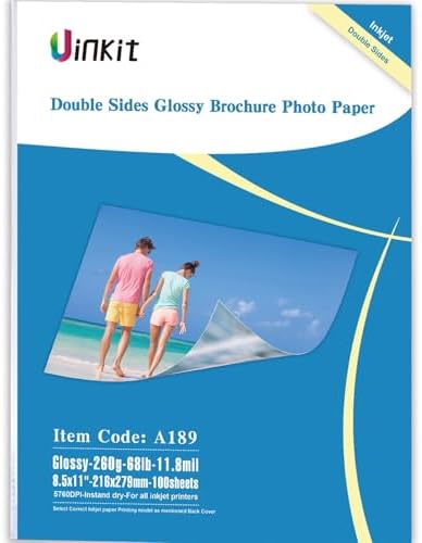 Amazon.com : 4x6 Inch Premium Double Sided Glossy Photo Size Paper ...