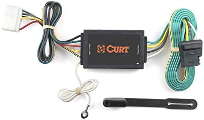 CURT Manufacturing 56296 Vehicle-Side Custom 4-Pin Trailer Wiring ...