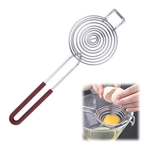 Stainless Steel Egg Yoke Separator, YamaziHD Filter Egg Whites and ...