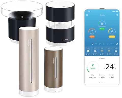 Netatmo Original 2nd Generation Weather Station | Indoor & Outdoor ...