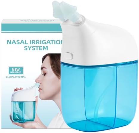 Amazon.com : SEMIOEN Nasal Irrigation System, Nasal Rinse Machine ...