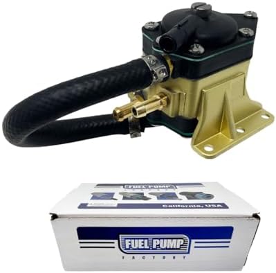 Amazon.com: FPF Fuel Pump for Johnson/Evinrude 90 Degree VRO ...