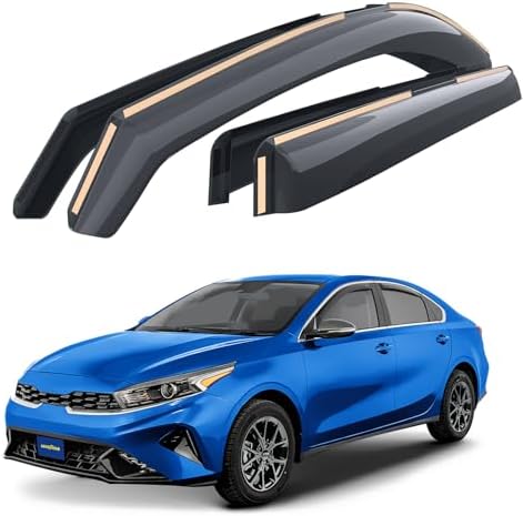 Amazon.com: Goodyear Shatterproof in-Channel Window Deflectors for Kia ...