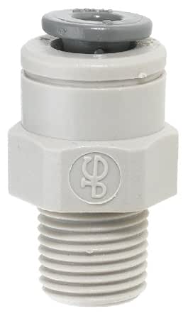 Celcon Acetal Copolymer "Push to Connect" - Adaptor, 5/32" Tube x 1/8 ...