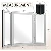 Amazon.com - Houseables Trifold Mirror, Trifold Vanity Mirror, 3 Way ...
