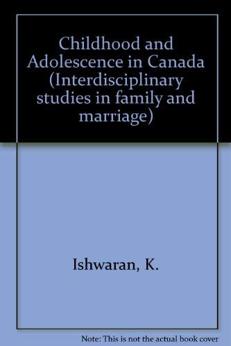 Childhood and adolescence in Canada (McGraw-Hill Ryerson ...
