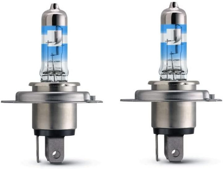 PHILIPS H4 12342 Racingvision GT200 12V 60/55W P43t-38 B1, Pack of 2 ...