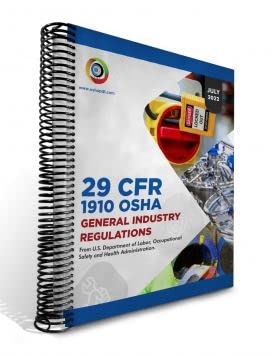 OSHA 1910 General Industry Regulations: Osha: 9781952160608: Amazon.com ...