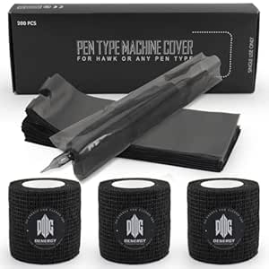 Amazon.com: Pen Machine Covers Wide with Wrap Grip Cover Self Bandage ...