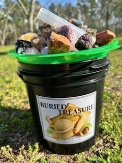 Amazon.com: Generic One Gallon Rough Stone Mining Bucket : Toys & Games