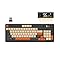 FREEWOLF M96 Wireless Gaming keyboard, Knob Control Bluetooth/2.4G ...