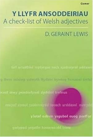 Y Llyfr Ansoddeiriau: A Check-list of Welsh Adjectives: Written by D ...