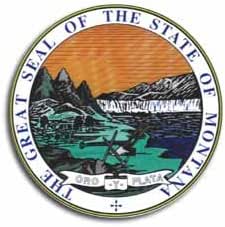 Amazon.com: Flagline Montana - State Seal Sticker