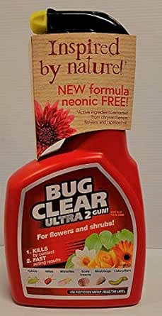 BugClear 2 x Ultra 2 Non-Neonic Insecticide RTU 800ML : Amazon.co.uk ...
