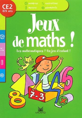 Amazon.com: Jeux de maths CE2: 9782210744301: Bourdeau, Gibert, Jean ...