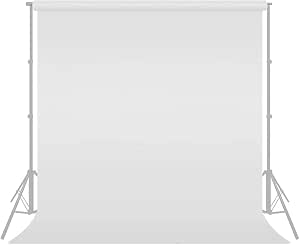 Julius Studio 10 ft. x 12 ft. White Photographic Background, Pure White ...