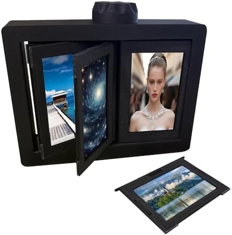 Amazon.com - Instax Mini Rotating Frame, Rotating Polaroid Photo Frame ...