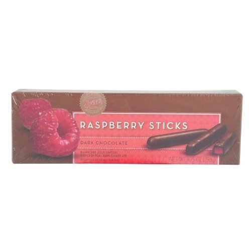 Amazon.com : Sweet's Gourmet Raspberry Dark Chocolate Sticks, 10.5oz ...