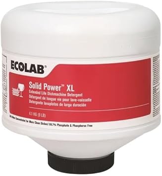 Amazon.com: Ecolab Solid Power XL with Glass Guard, 9lb : Health & Household