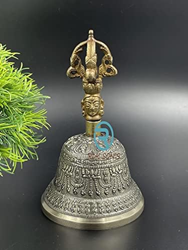 RDK SON'S® Antique Tibetan Buddhist Ceremonial Devotional Bell | Pooja ...