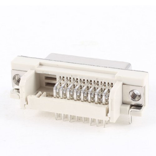 PRAV® Right Angle 24+1 Pin Female DVI Jack Adapter Connector for PC ...