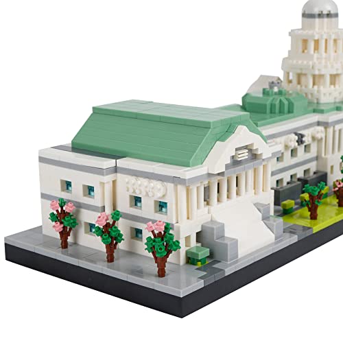 LULUFUN United States Capitol Building Model Building Block Kit, Famous ...