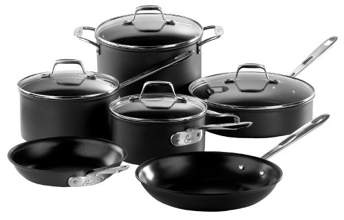Emeril Hard Anodized 10-Piece Cookware Set : Amazon.in: Home & Kitchen
