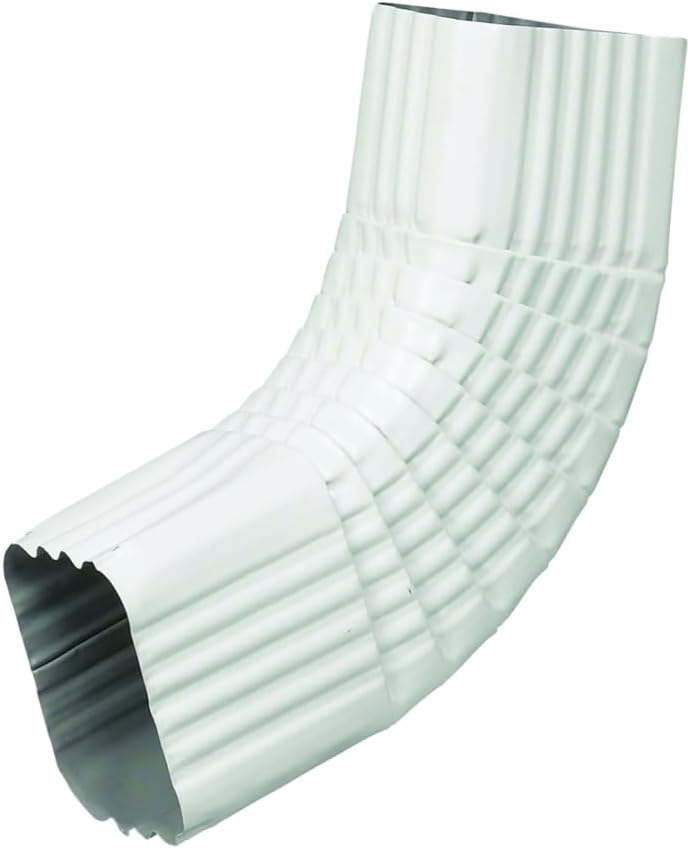 Rocky Mountain Goods Gutter Elbow 2"x3" B Elbow - White Aluminum ...