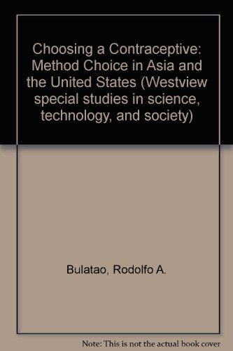 Amazon.com: Choosing A Contraceptive: Method Choice In Asia And The ...