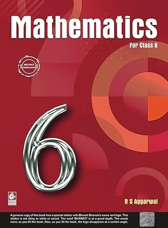R S Aggarwal Mathematics For Class 6 NEP : R S Aggarwal: Amazon.in: Books