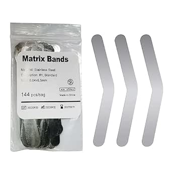 Amazon.com: Dental Matrix Bands Tofflemire Matrix Retainer Stainless ...