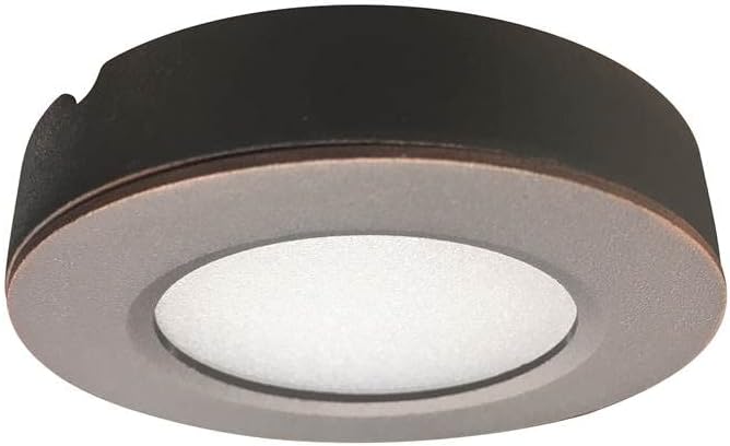 Nora Lighting Josh LED Puck Light, 12 Volts (Bronze, 3000K - Warm White ...