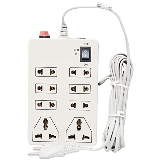 Buy Saubhagye 8 Plug Point Extension Board Strip with Fuse and Spark ...