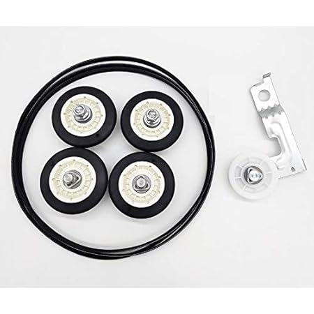 Amazon.com: Dryer Drum Roller Pulley Belt Replacement For LG Dryers ...