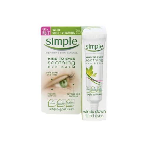 Simple Kind to Eyes Soothing Eye Balm 15ml Pack of 3 : Amazon.co.uk: Beauty