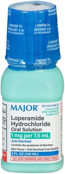 Amazon.com: MAJOR Loperamide Hydrochloride Oral Solution - Anti ...