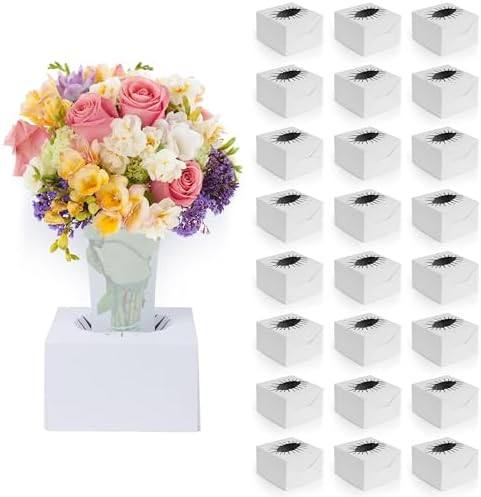Amazon.com: the florist Supply Flower Transportation Box - 25 Pack 6 x ...